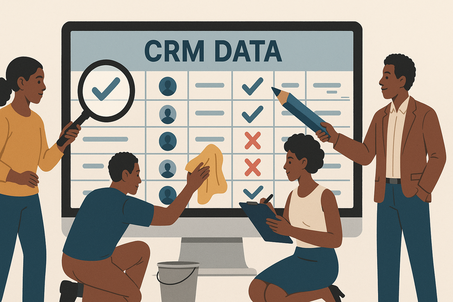 Free CRM Data Cleaning | Super Easy CRM